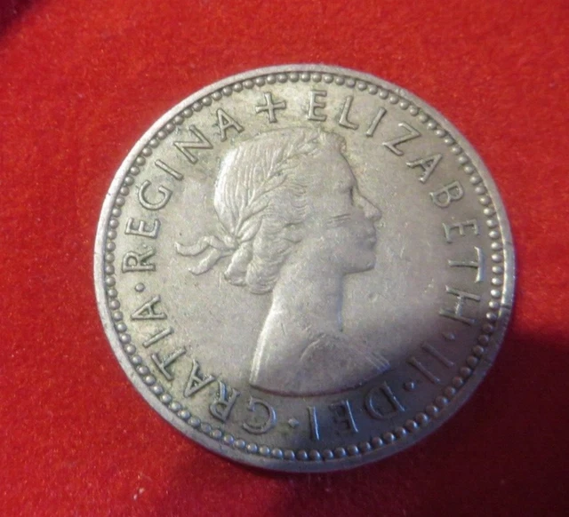 GROSSBRITANNIEN ELIZABETH II Dei-Gratia-Regina 1956 One Shilling EUR 1,00 - PicClick DE
